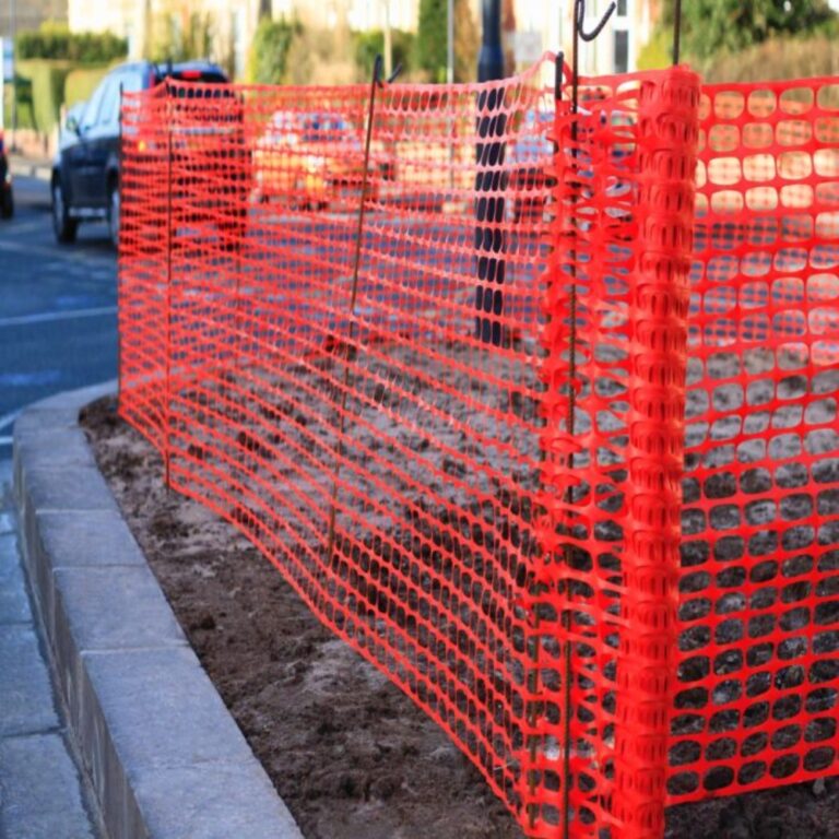 Malla Plástica Naranja para Obra x 45 metros – CONSELVA – Comercial ...