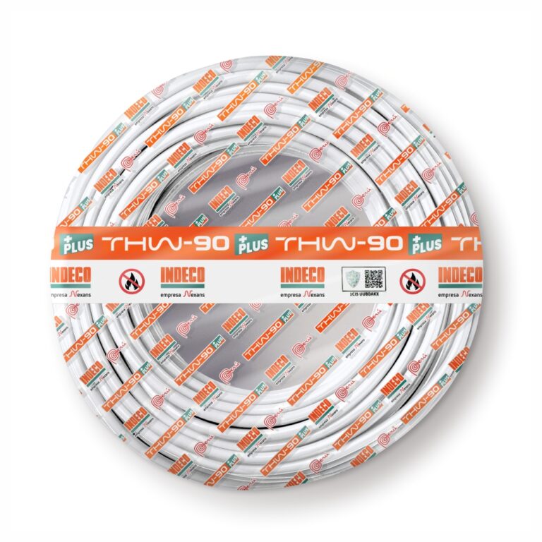 Cable THW-90 plus 450/750V 10 AWG Blanco x 100m Indeco – CONSELVA ...