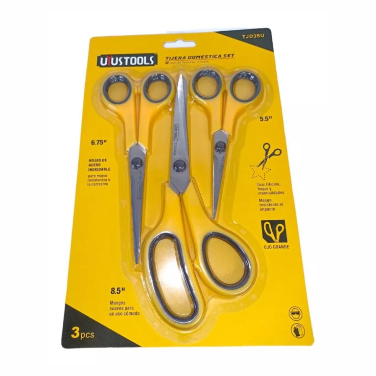Tijeras Multipropósito Inox Set 3 Pc Uyustools – CONSELVA – Comercial ...