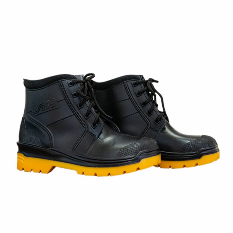 Botín PVC Settia Trome negro/ amarillo – CONSELVA – Comercial Selva Nor ...