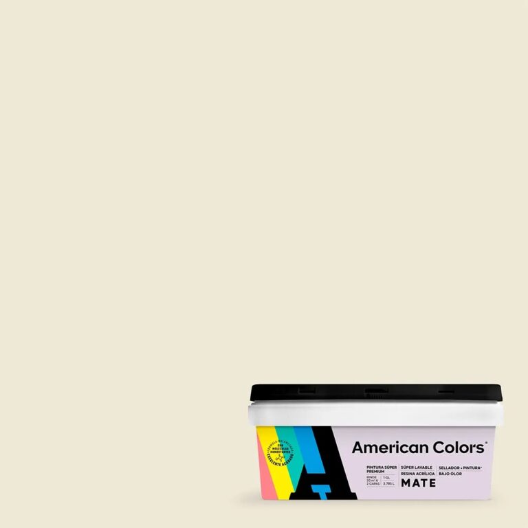 Pintura Latex American Colors Mate Blanco Humo Mate 1 galón – CONSELVA ...