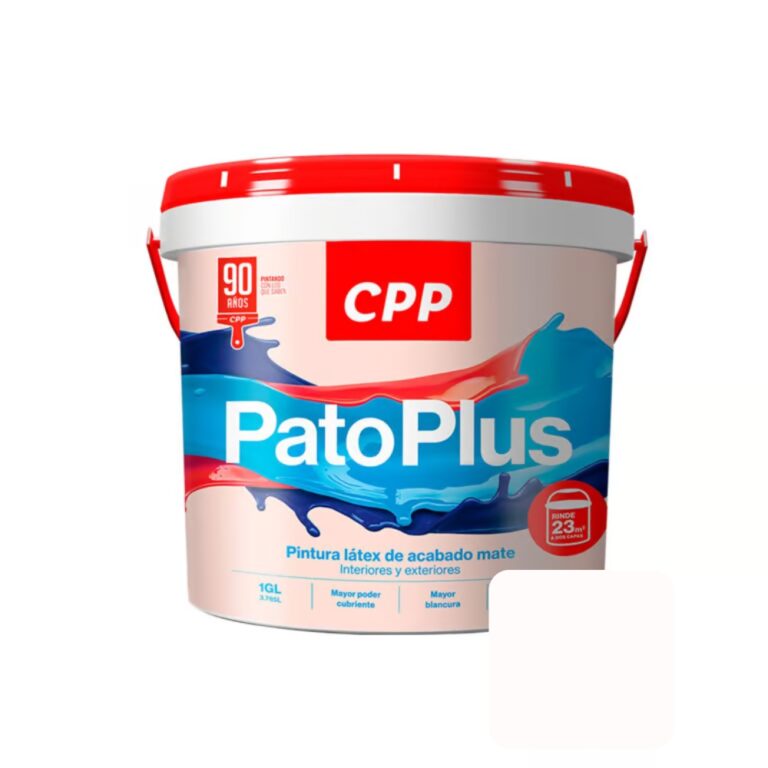 Pintura CPP PATO plus mate blanco humo 1 GL – CONSELVA – Comercial Selva Nor Peruana S.A